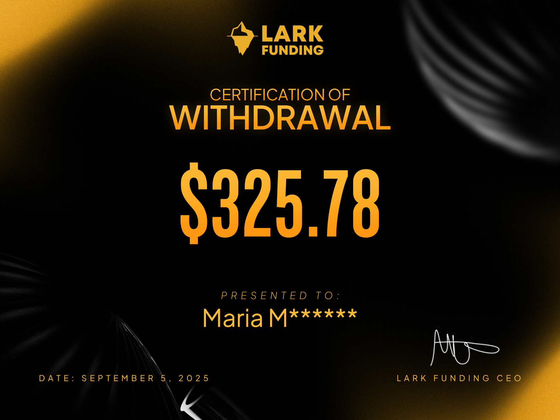 Lark Funding - For Traders Who Want To Build A Career