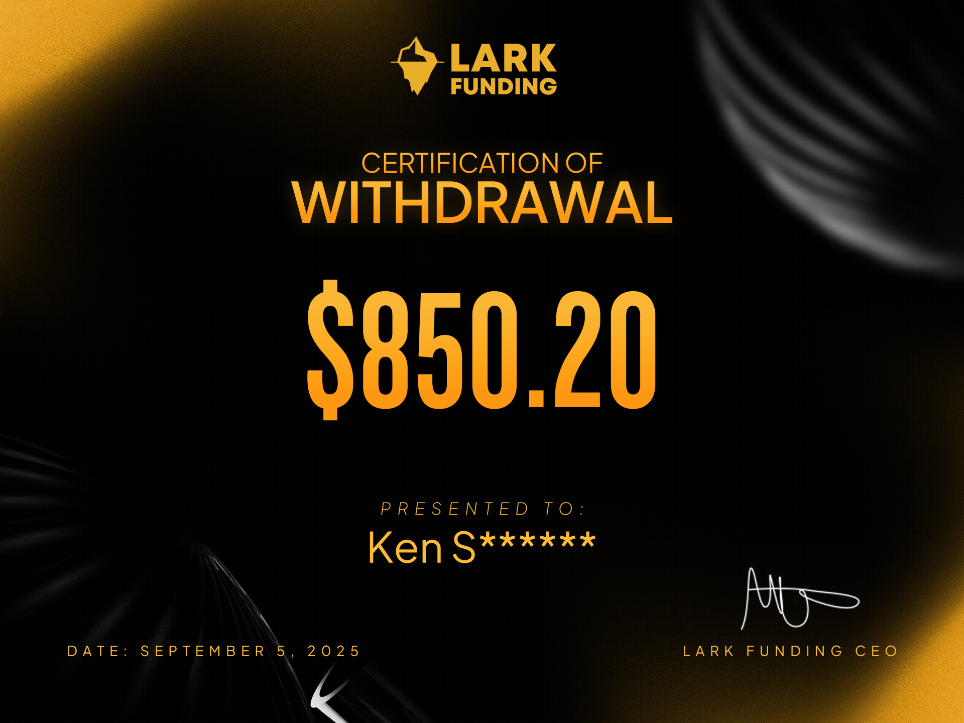 Lark Funding - For Traders Who Want To Build A Career