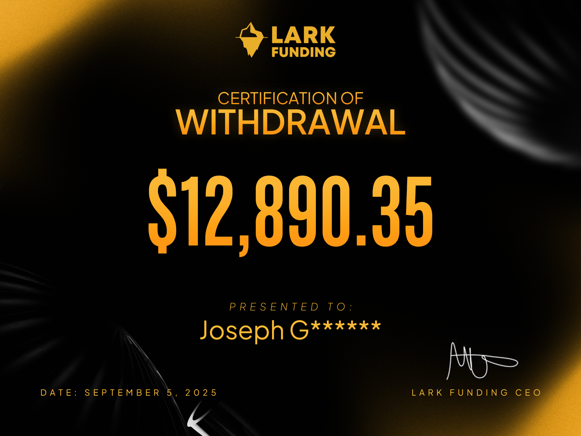 Lark Funding - For Traders Who Want To Build A Career