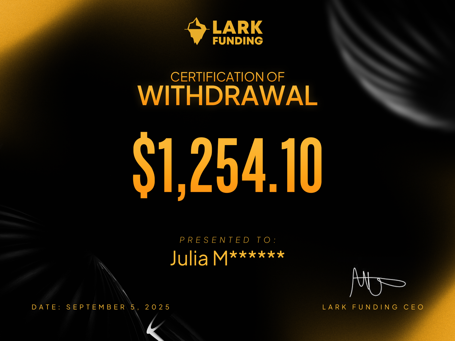 Lark Funding - For Traders Who Want To Build A Career